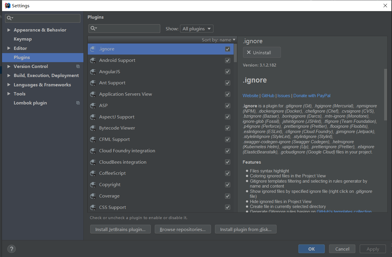 在IntelliJ IDEA使用.gitignore插件的方法和作用_idea配置git忽略插件-CSDN博客