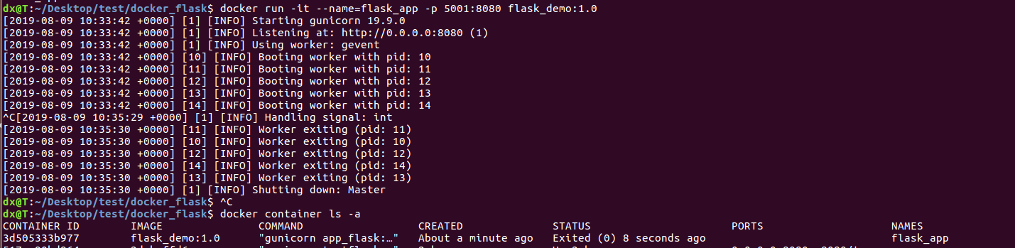完整python使用docker打包部署flask项目（flask Gunicorn Gevent） Python打dock File Falsk依赖包名 Csdn博客