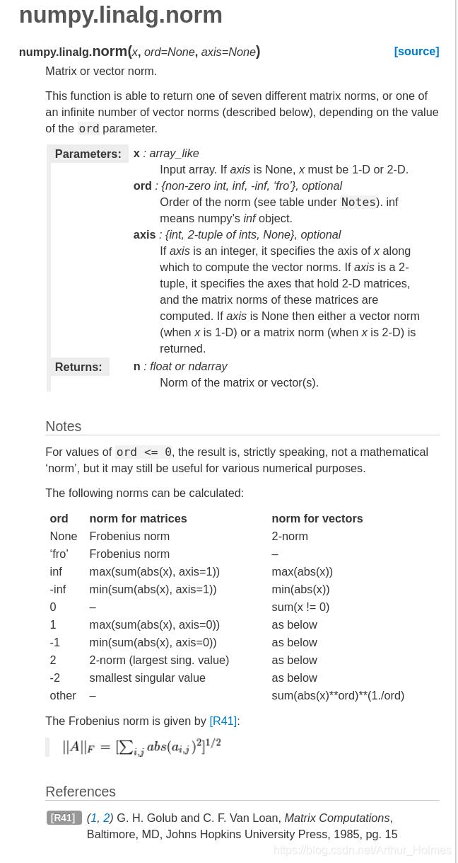Numpylinalgnormnplinalgnorm的逛网 Csdn博客