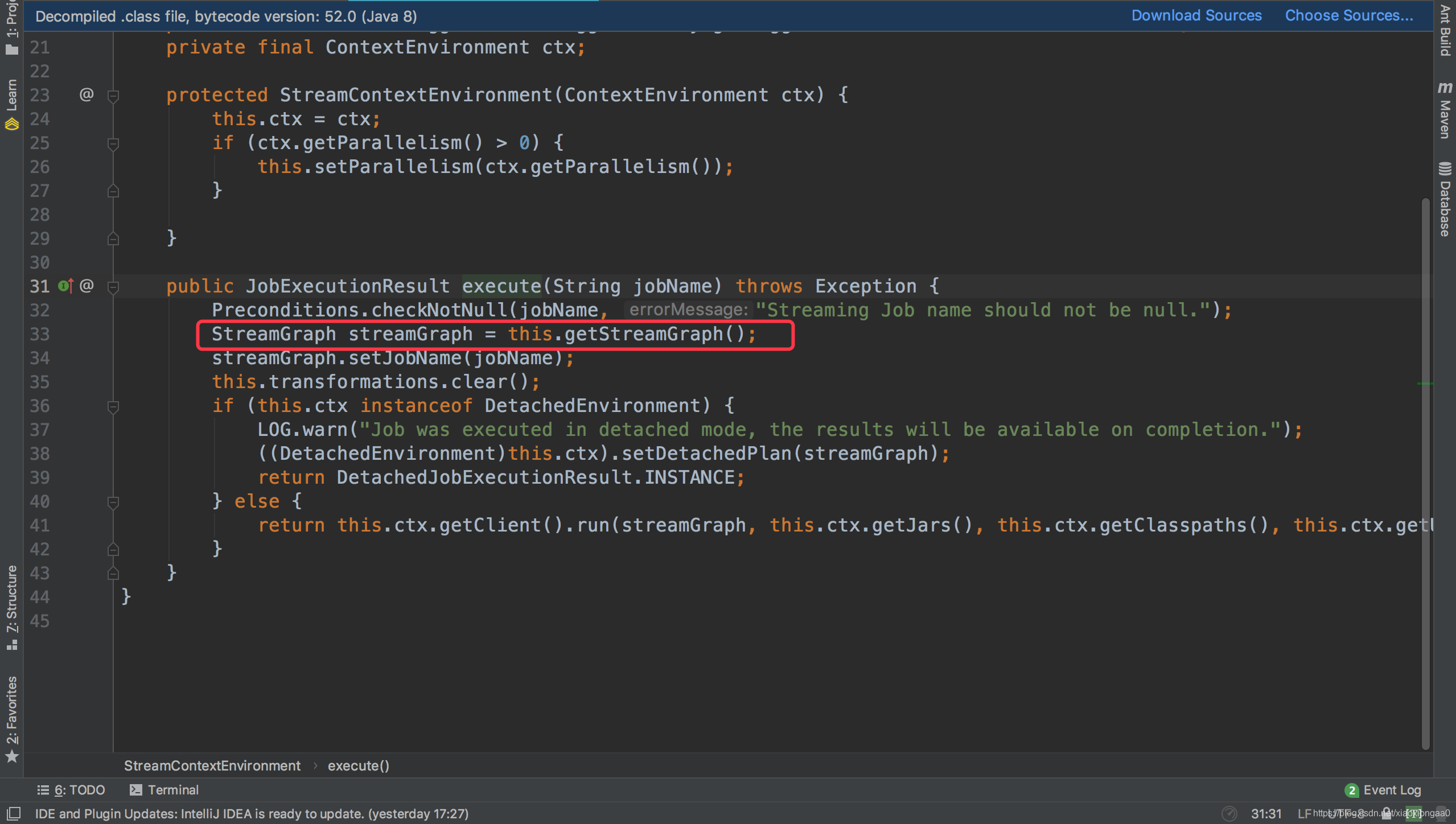 Flink源码阅读之生成streamgraphflink Streamgraph Csdn博客