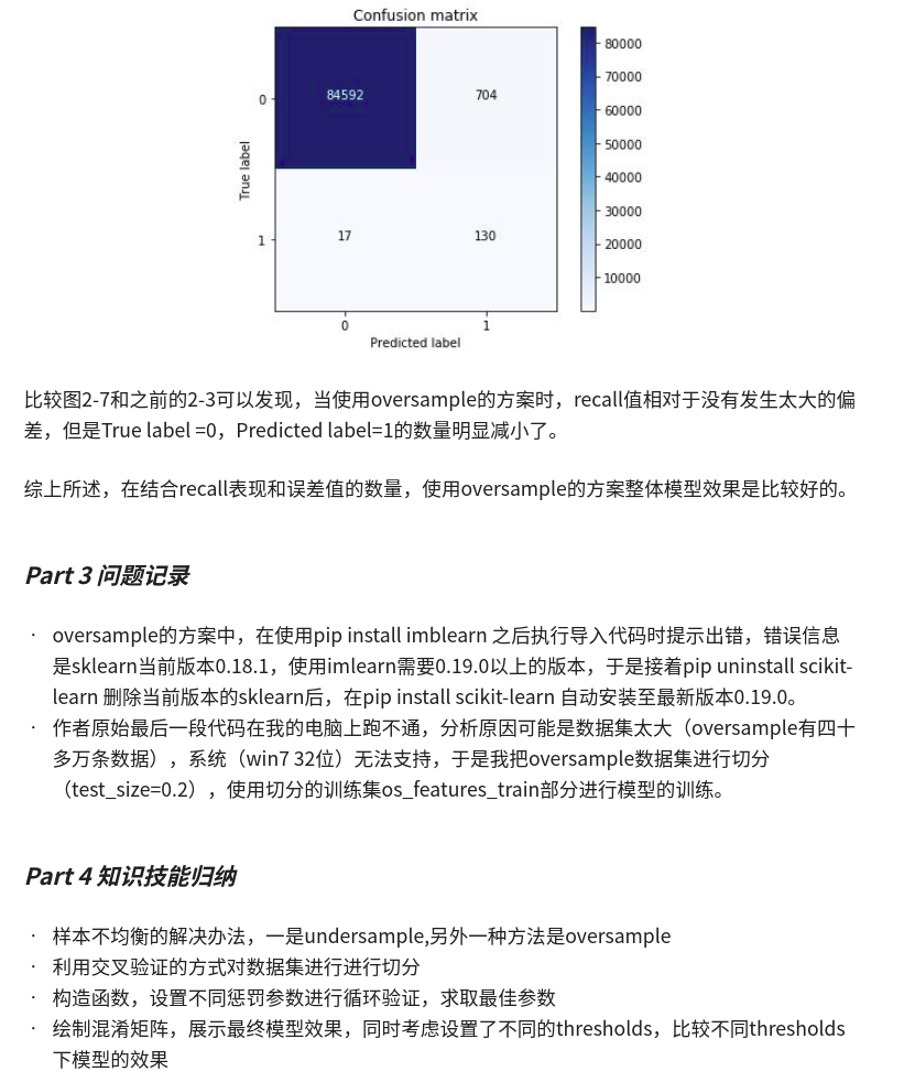 oversample 过采样方法 SMOTE ——欠采样（undersampling）和过采样（oversampling）会对模型带来怎样的影响-CSDN博客