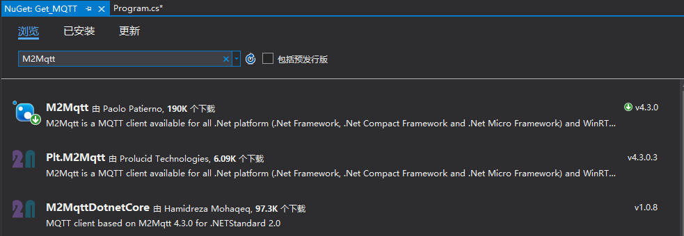 C#使用M2Mqtt快速连接MQTT server，C#接收mqtt消息_networking.m2mqtt-CSDN博客