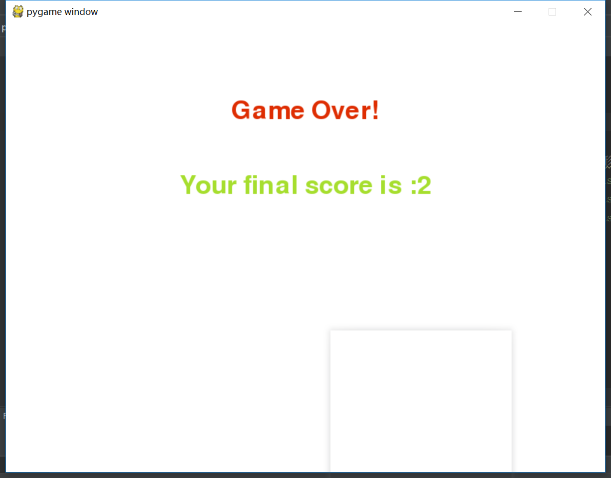 python写的flappy bird小游戏（最简单版本）有视频链接_pycharm flappy bird-CSDN博客