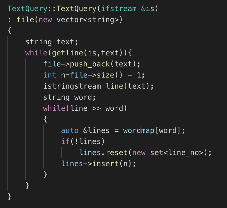 C++ primer 15.9文本查询程序理解_c++ primer 15.9节作业类图__bale的博客-CSDN博客