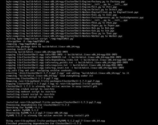 clustershell的安装与使用_clustershell安装教程-CSDN博客