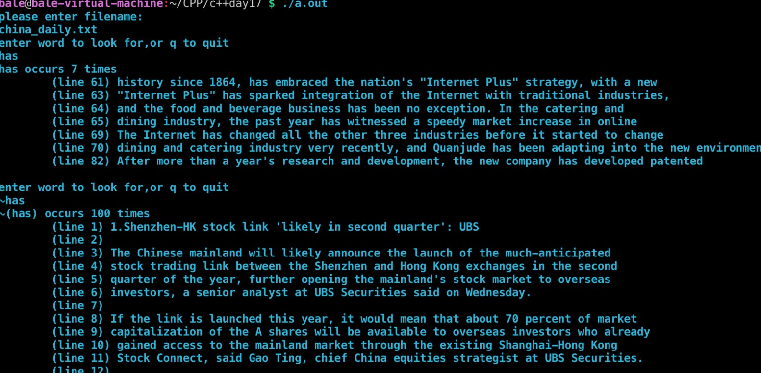 C++ primer 15.9文本查询程序理解_c++ primer 15.9节作业-CSDN博客