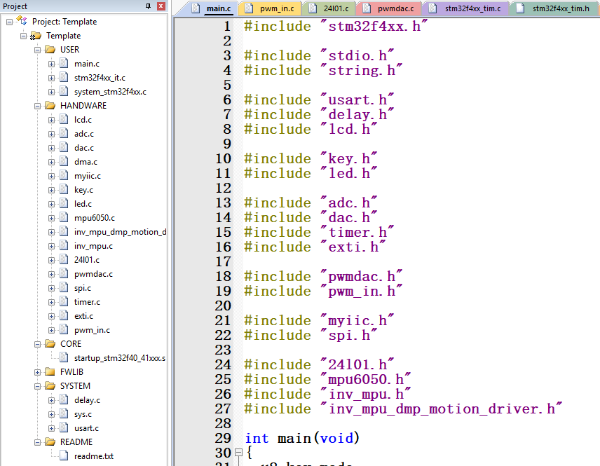 STM32F407ZGT6基本模块驱动程序_stm32f407zgt6模型下载-CSDN博客