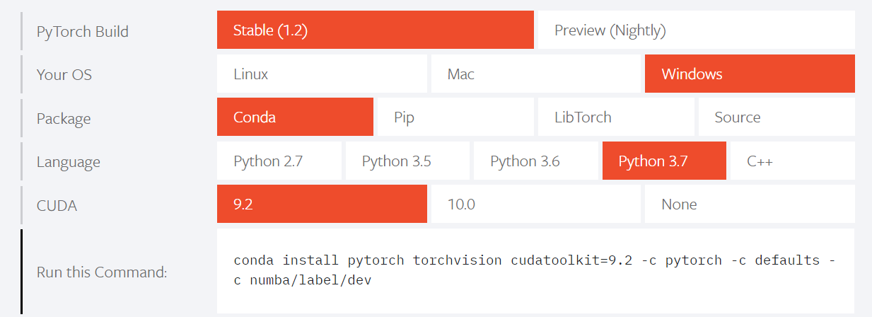 PyTorch安装-CSDN博客