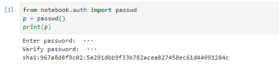Jupyter Notebook设置密码_juypter原始密码-CSDN博客