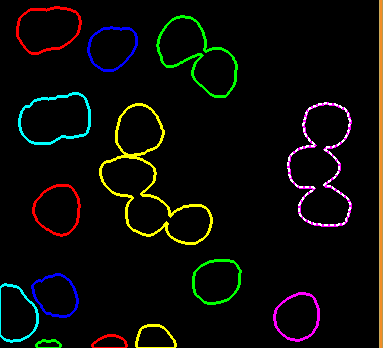 第五课： 图像的 BLOB 分析处理几何变换（union_adjacent_contours_xld）--find_pads.hdev，count_pellets.hdev ...