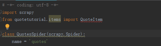 ModuleNotFoundError: No module named 'quotetutorial.items'的解决方法-CSDN博客