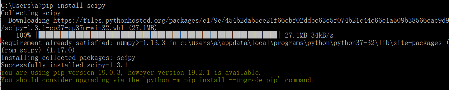 Python错误：ModuleNotFoundError: cannot import name 'imread' from 'scipy.misc'的一路解决方案_云之声759的博客-CSDN博客