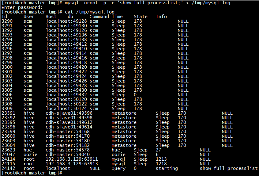 MySQL查看当前连接信息_mysql查看连接-CSDN博客