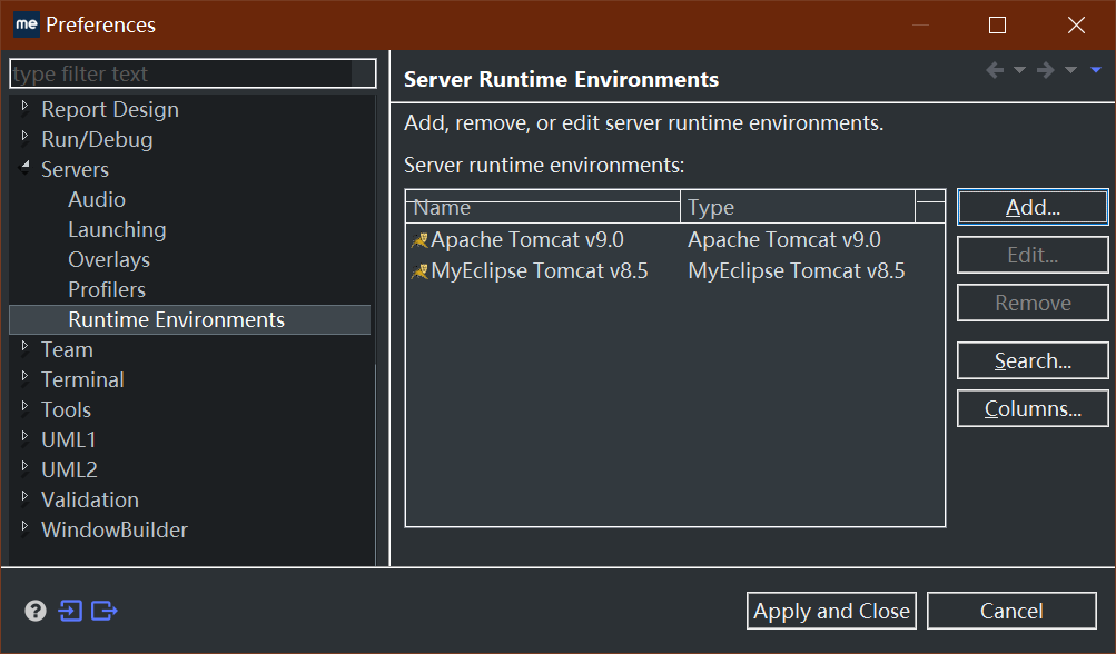 myeclipse 2019配置及使用外部tomcat问题_myeclipse2019设置tomcat-CSDN博客
