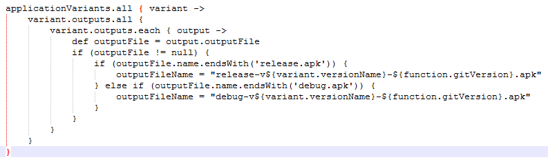 WRNING: API'variantOutput.getPackageApplication()'isobsolete and has been replaced with'variant ...