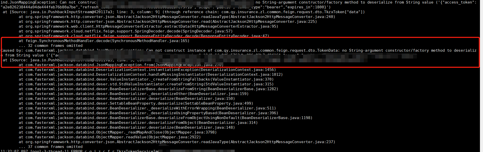 Jackson解析异常_com.fasterxml.jackson.databind.jsonmappingexceptio-CSDN博客
