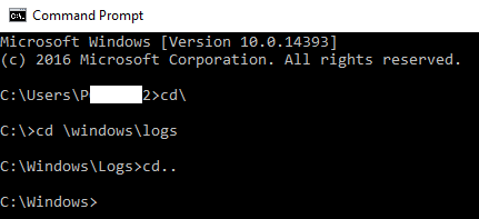 Command Prompt 常用命令-CSDN博客