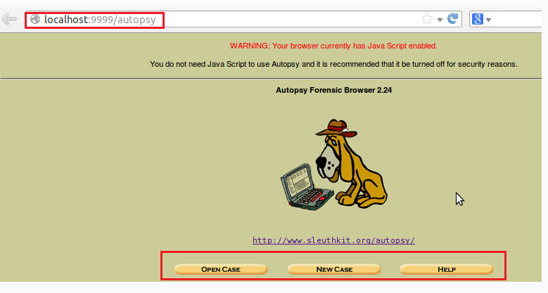 Linux安装、使用Sleuth kit/Autopsy（分析磁盘映像和恢复文件的开源取证工具）_sleuth kit和autopsy取证 ...