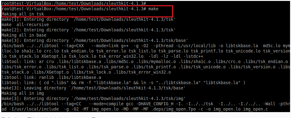 Linux安装、使用Sleuth kit/Autopsy（分析磁盘映像和恢复文件的开源取证工具）_sleuth kit和autopsy取证 ...