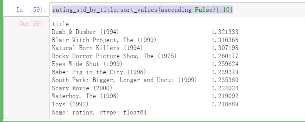 Python数据分析案例二：分析MovieLens 1M数据集_movielens 数据集分析-CSDN博客