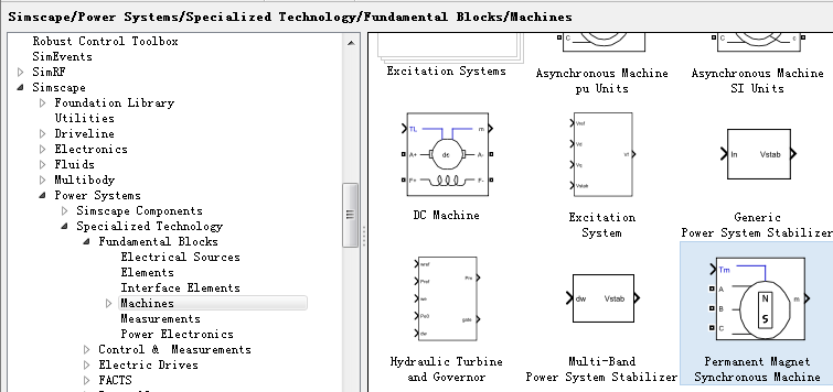Simulink仿真---自带PMSM电机模块介绍_rotor angle thetam-CSDN博客