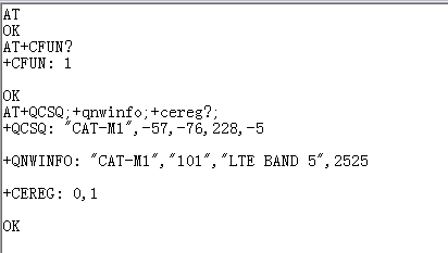 eMTC模组接入eMTC网络测试实战_at+qcsq-CSDN博客