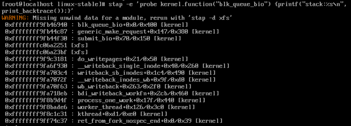 systemtap查看所能探测的内核函数以及打印调用栈_systemtap 调用栈-CSDN博客