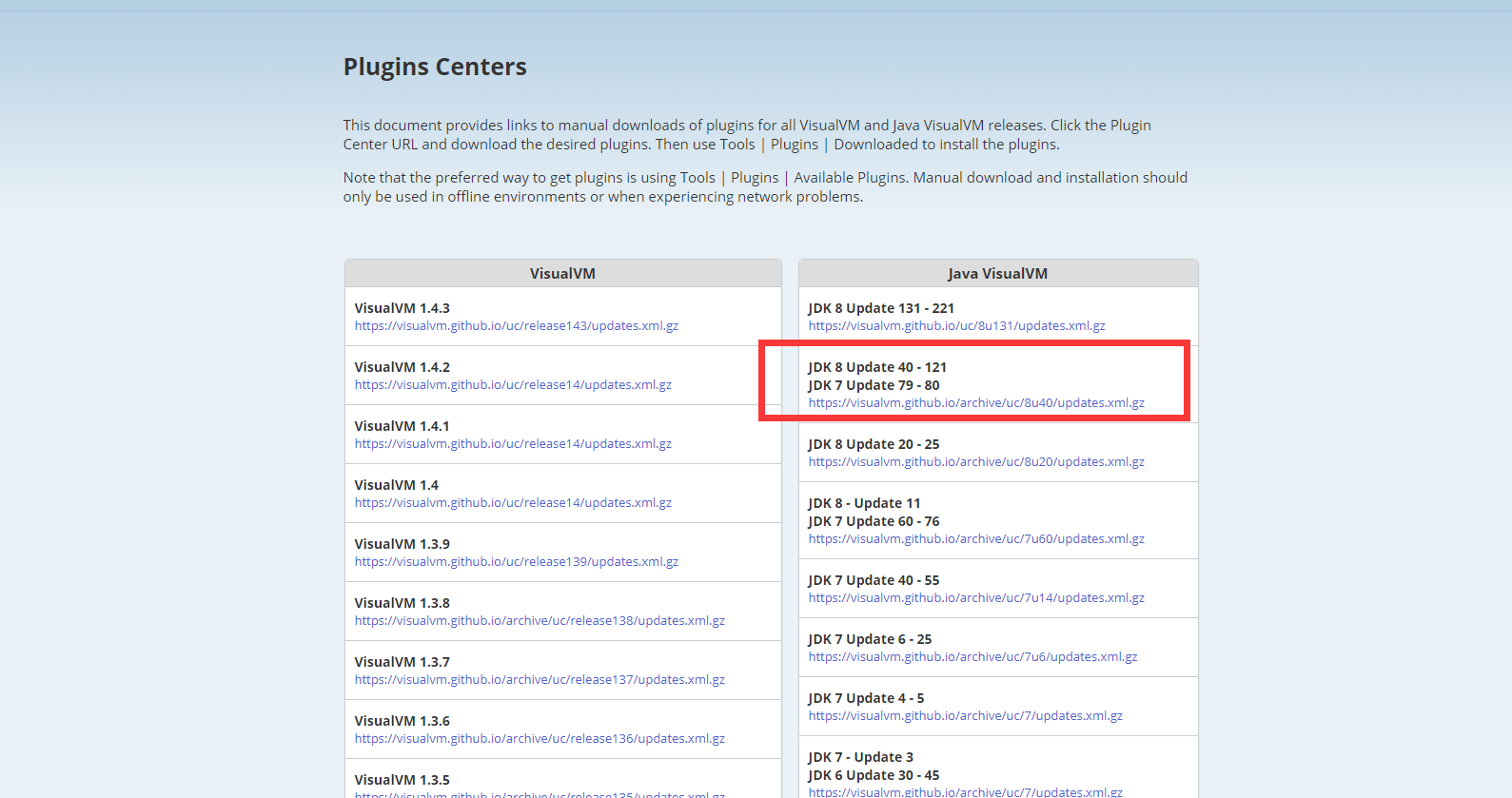 Java VisualVM安装Visual GC插件-CSDN博客