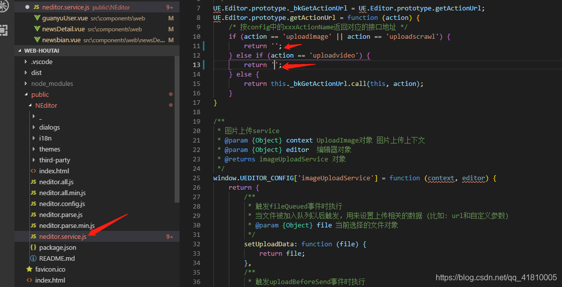 基于vue和neditor编辑器的双向绑定组件,使用vue Cli3的项目可以直接使用node Editor Vue Csdn博客