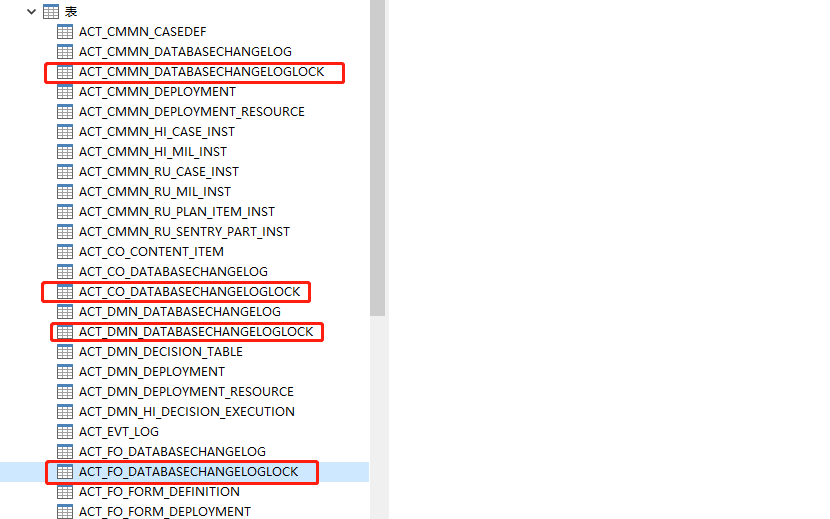 flowable启动报错：liquibase - Waiting for changelog lock...._flowable ...