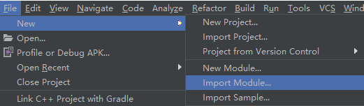 Android studio 将一个项目Project以模块Module形式导入_android studio project变成了module-CSDN博客