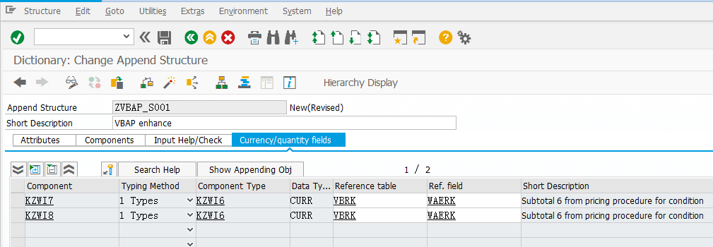 SAP 系统标准表的结构增强（十四）_sap标准版添加其他标准表的字段-CSDN博客
