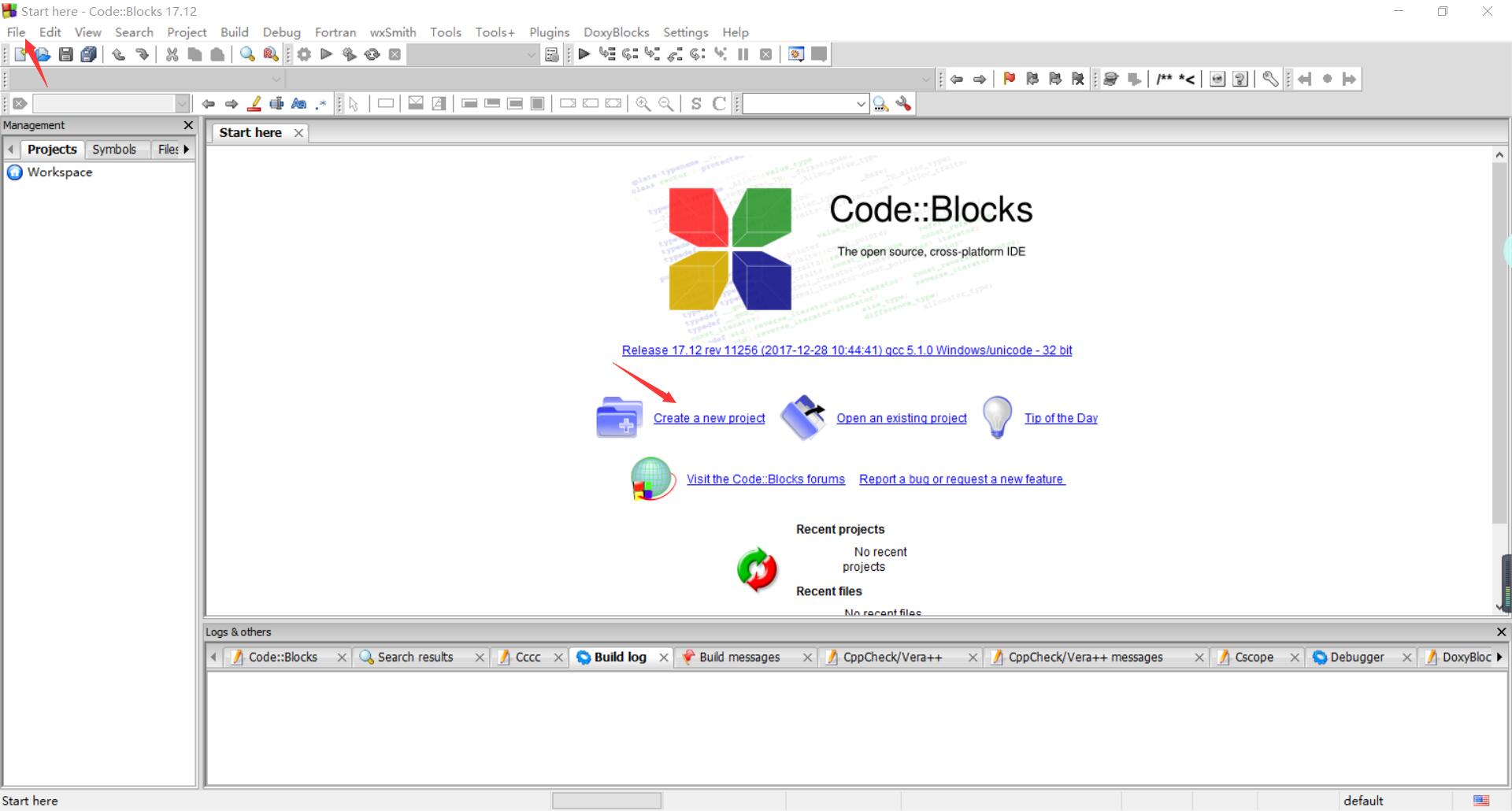 下载安装codeblocks及创建一个c++文件helloworld_为啥code blocks没有helloworld-CSDN博客