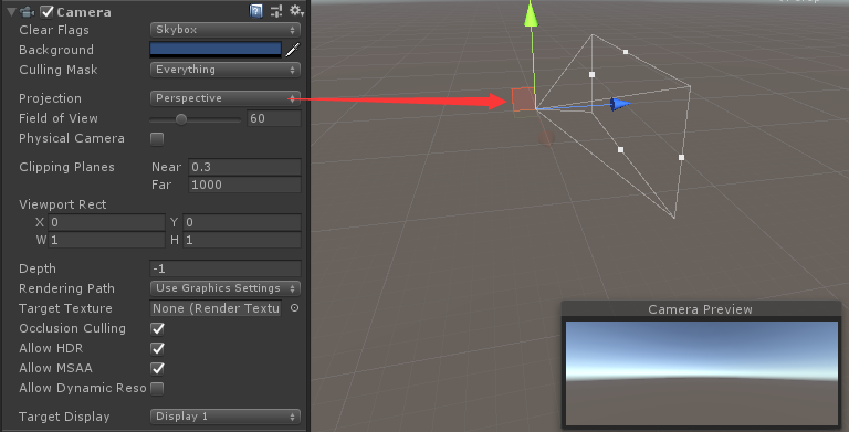 Unity3D摄像机远、近切面绘制_摄像机的远裁面-CSDN博客