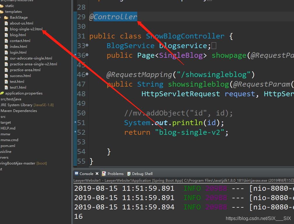 Springboot 使用restcontroller 时返回的是地址字符串咋办?springboot返回string是网址 Csdn博客