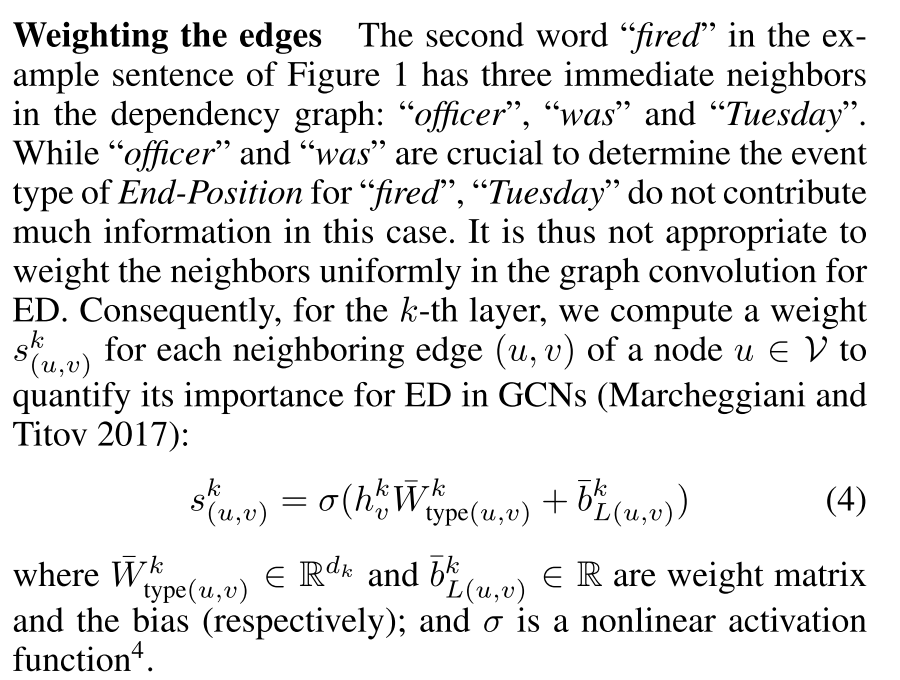 Graph Convolutional Networks with Argument-Aware Pooling for Event Detection[AAAI 2018]阅读笔记-CSDN博客
