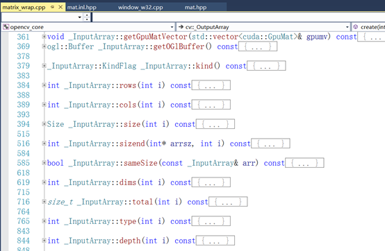Opencv学习----基本结构对象-cv::_InputArray_cv::inputarray-CSDN博客