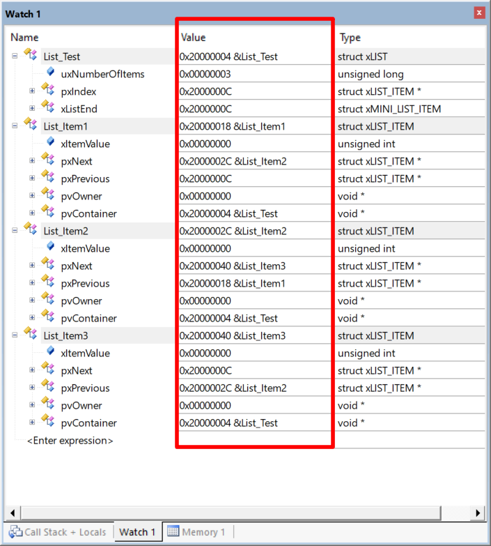 FreeRTOS专题二：列表（链表）_辅助值如何帮助节点做顺序排列-CSDN博客