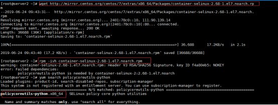 Docker容器安装及使用_container-selinux-CSDN博客