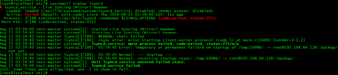 CentOS7安装并配置lsyncd+rsync_离线安装lsyncd-CSDN博客