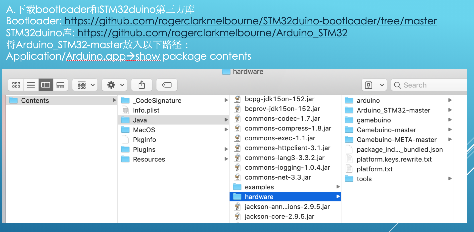 Mac Os搭建arduino Ide开发stm32f1系列芯片macbookpro Stm32f1 Csdn博客 