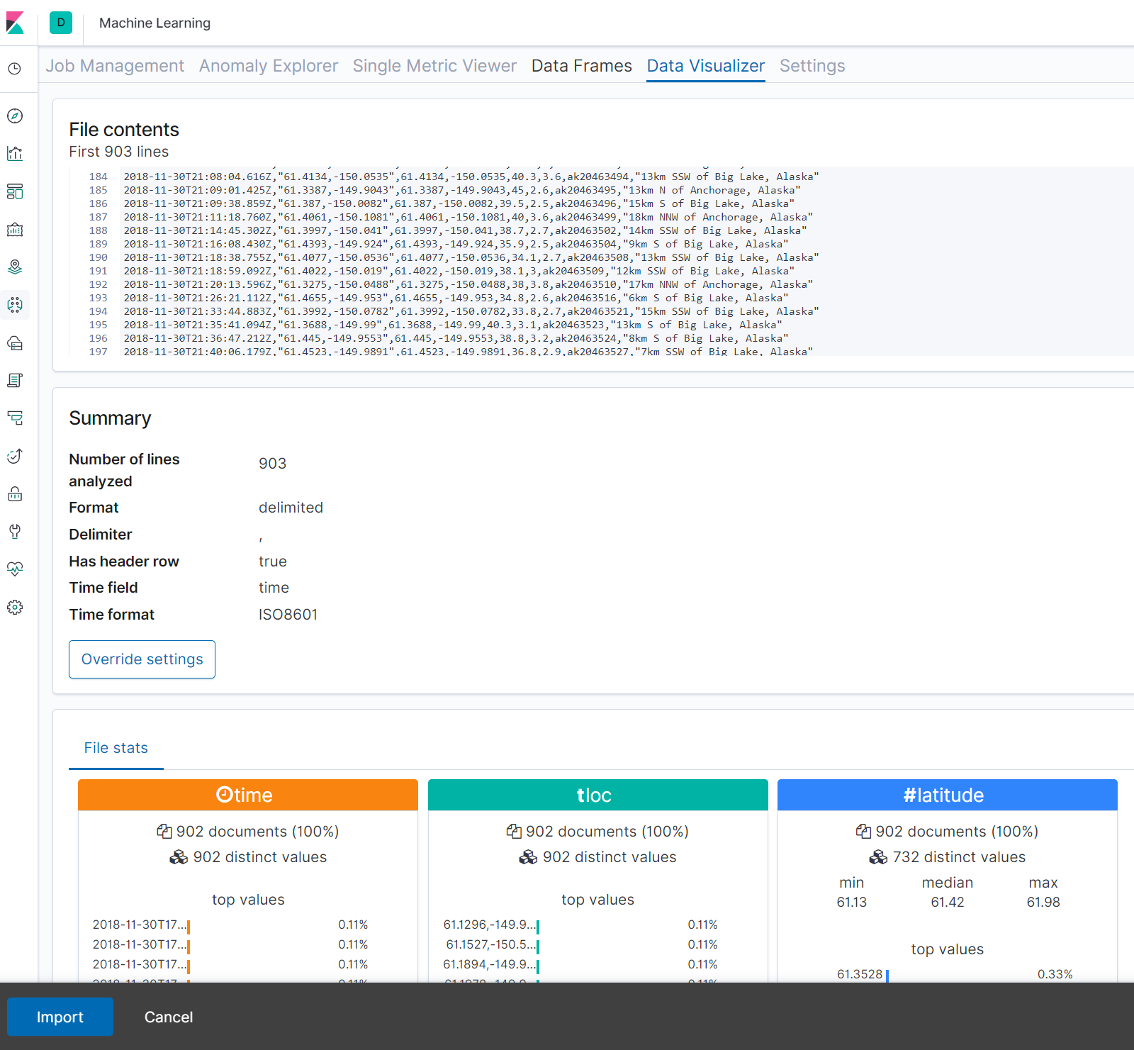 Kibana导入CVS数据_kibana导入csv数据-CSDN博客