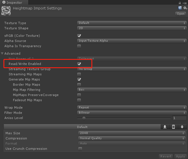 UnityException: Texture is not readable-CSDN博客