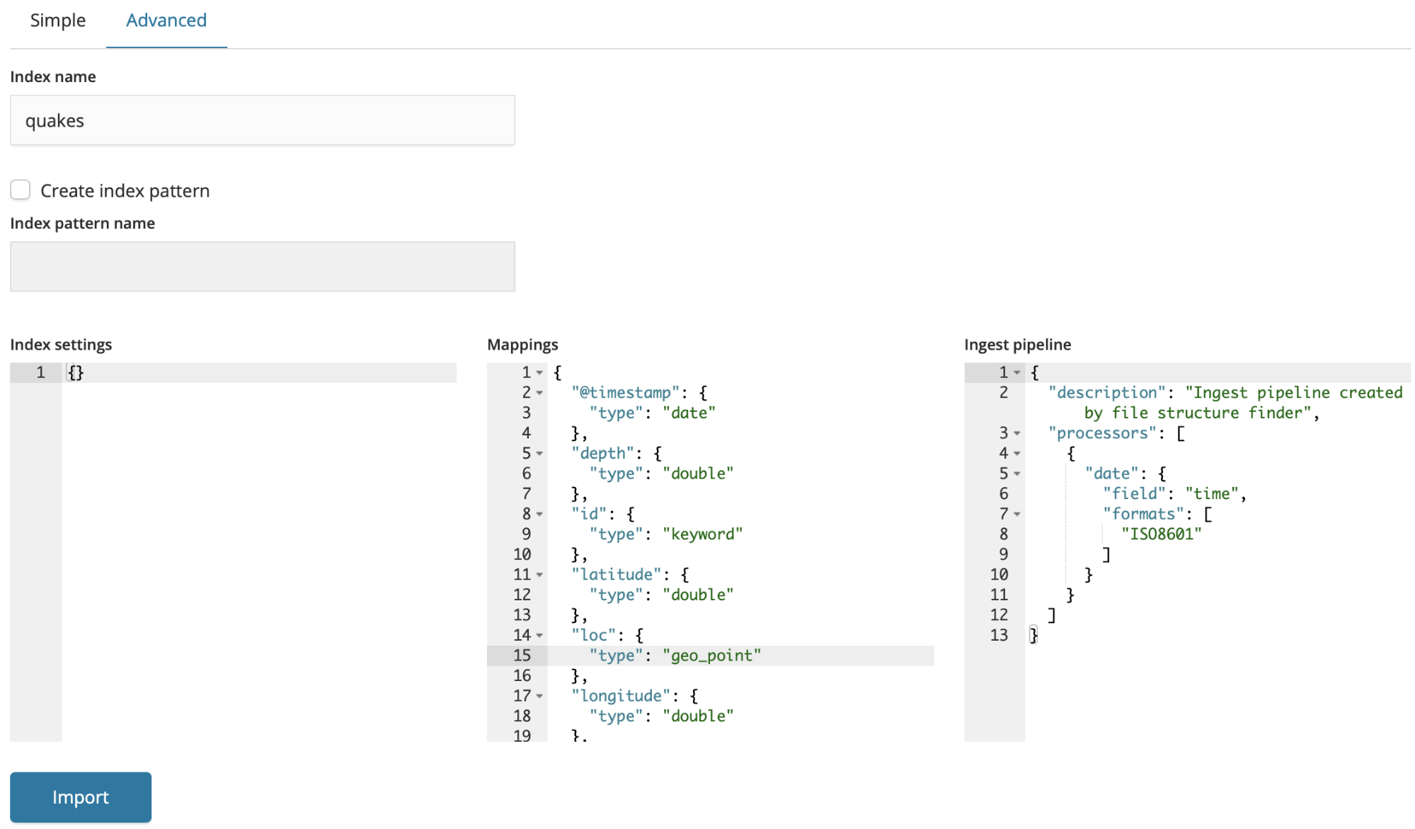 Kibana导入CVS数据_kibana导入csv数据-CSDN博客
