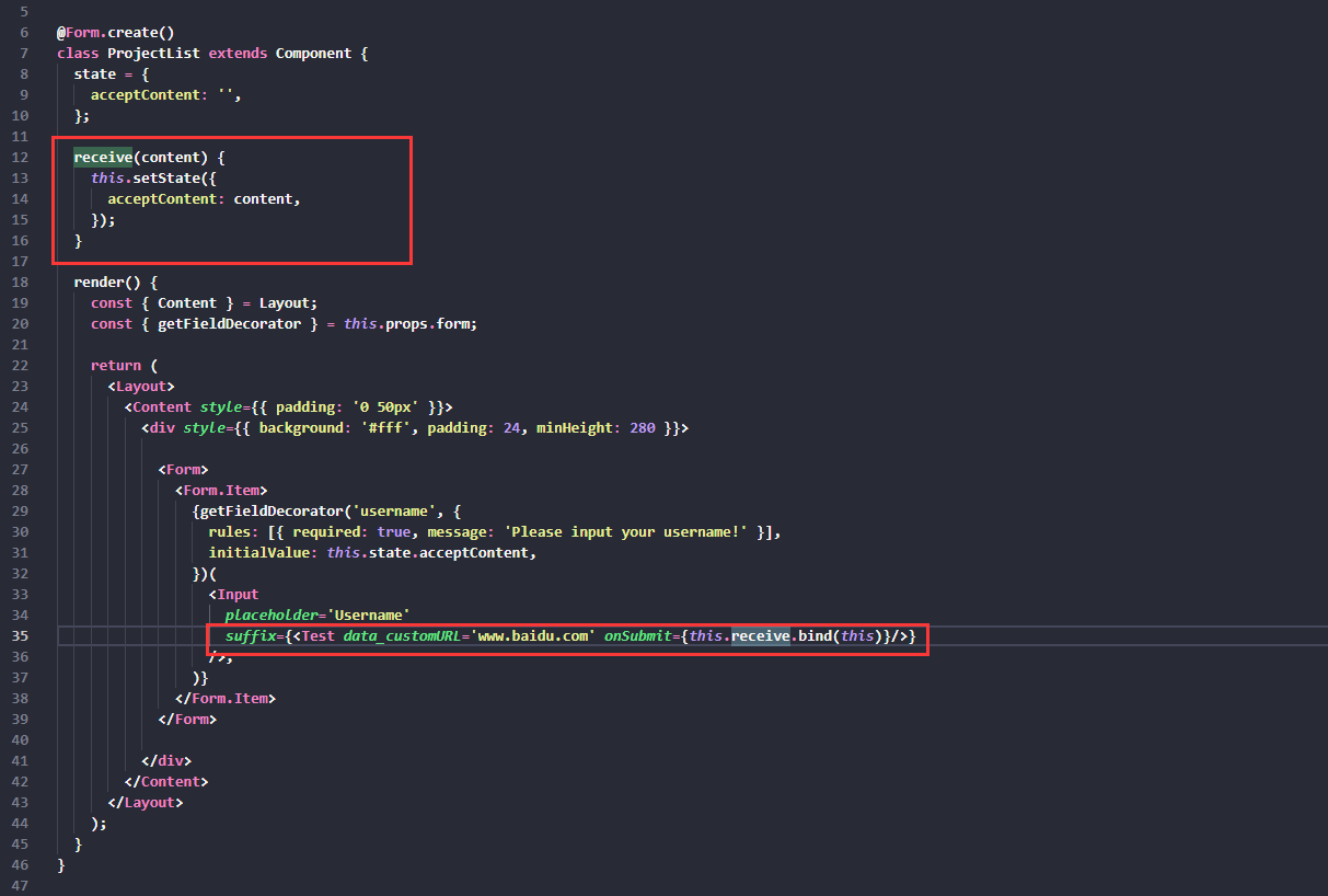 Ant Design Pro父组件向子组件传递参数，并接收子组件传过来的参数_ant design 父传子-CSDN博客