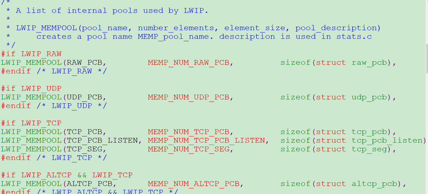 lwIP TCP/IP 协议栈笔记之六： 内存管理_lwip 如何清空tcp memory-CSDN博客
