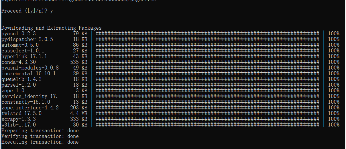 anaconda常用命令以及anaconda安装scrapy完美教程_conda怎么更新scrapy-CSDN博客
