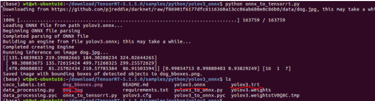 【TensorRT】Ubuntu16.04 + TensorRT-5.1.5.0 + ONNX-TensorRT 安装及 yolov3转onnx_onnx-tf安装】-CSDN博客