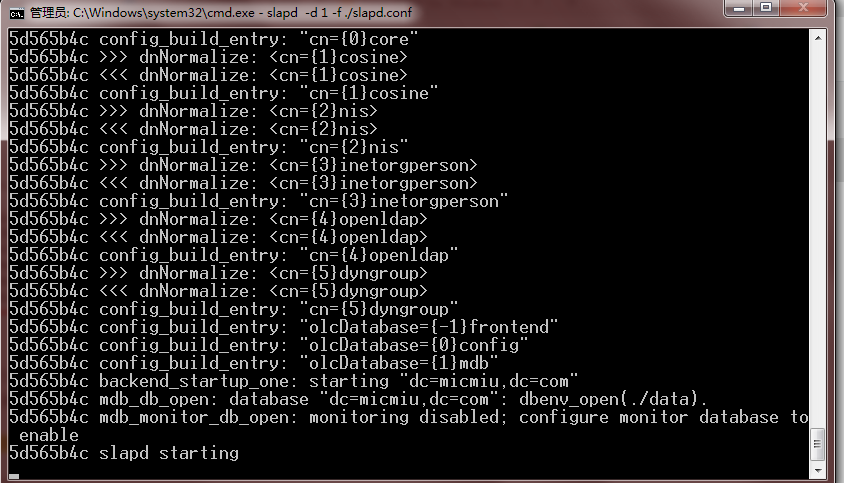 解决OpenLDAP启动失败——详解Windows下搭建OpenLDAP服务器_window openldap noconnection-CSDN博客